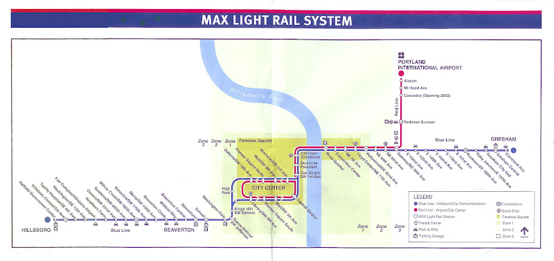 The ZehnKatzen Times: The Evolution Of The TriMet MAX Map 3: Along The ...